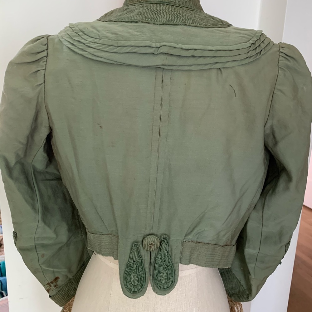 Victorian Vintage Green Jacket Us4 - Gem